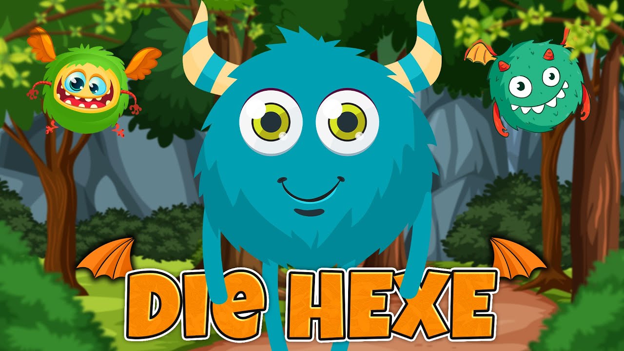 Die HEXE 💙 Kinderlieder zum Mitsingen ️️ Ich bin die kleine Hexe 💚 ...