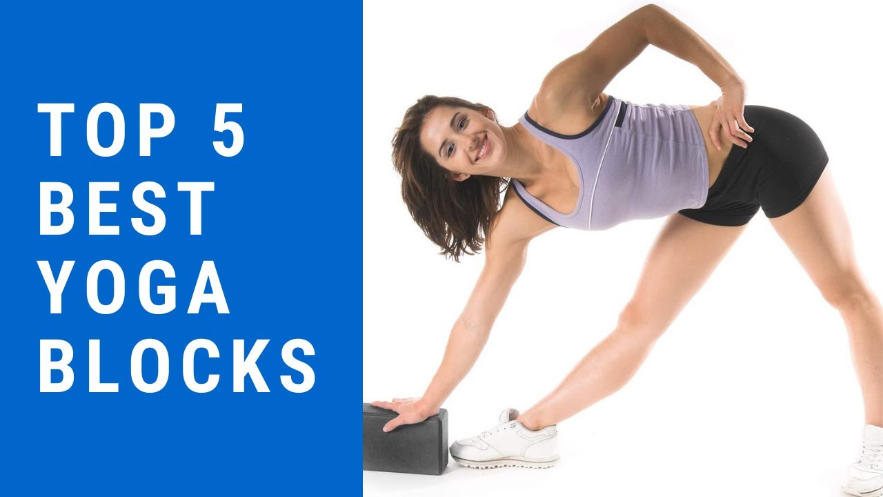 Top 5 best yoga blocks| Amazon |Video |Review| home yoga - YouTube