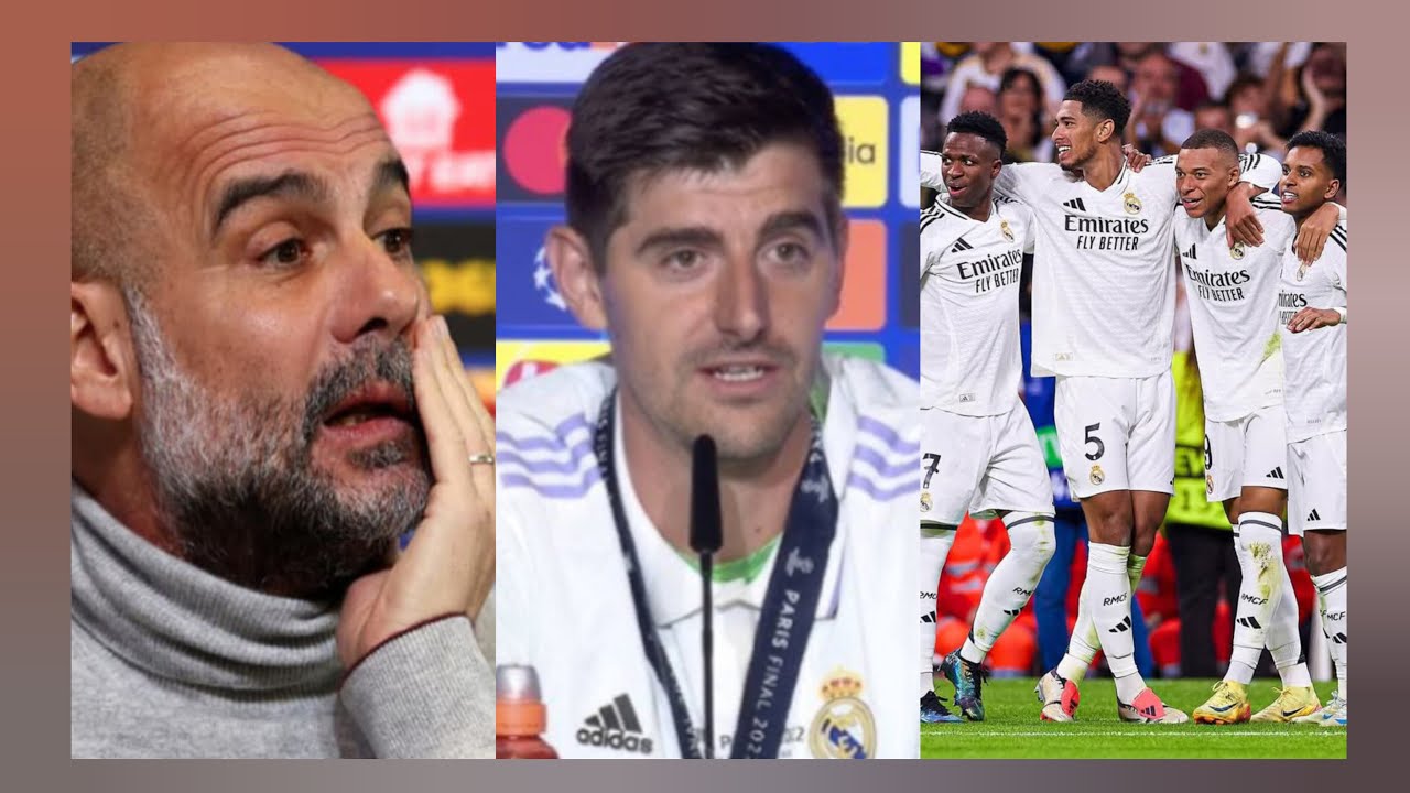Courtois kr@ze peyi ya apré li apwann se City Real jwenn nan Baraj ...