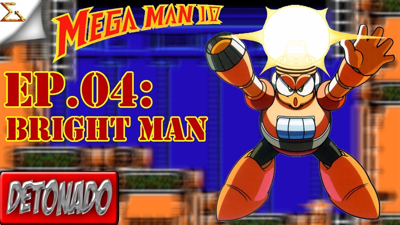 Detonado Mega Man 4 - Ep.04 - Bright Man - YouTube