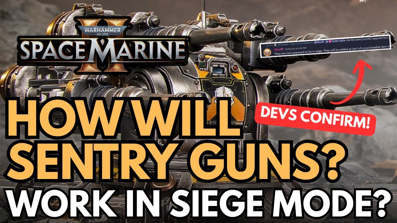 NEW Patch 12 Siege Mode Update!! | Devs Confirm Sentry Guns Will Work ...