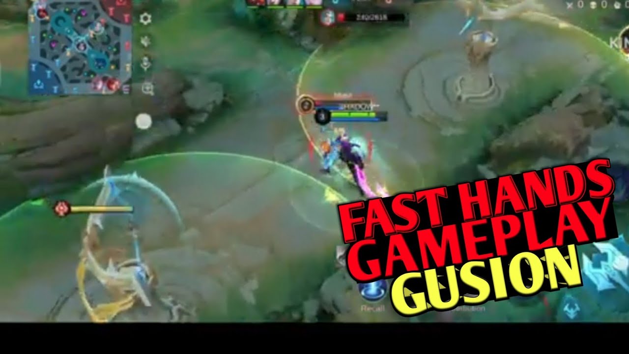 mobile legends gameplay of gusion#how to use gusion#fast hands - YouTube