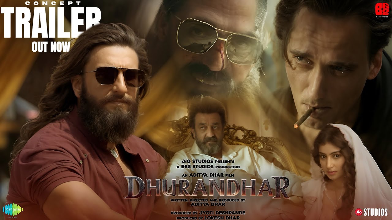 Dhurandhar : Concept Trailer | Ranveer Singh | YRF | Sanjay Dutt | Shah ...