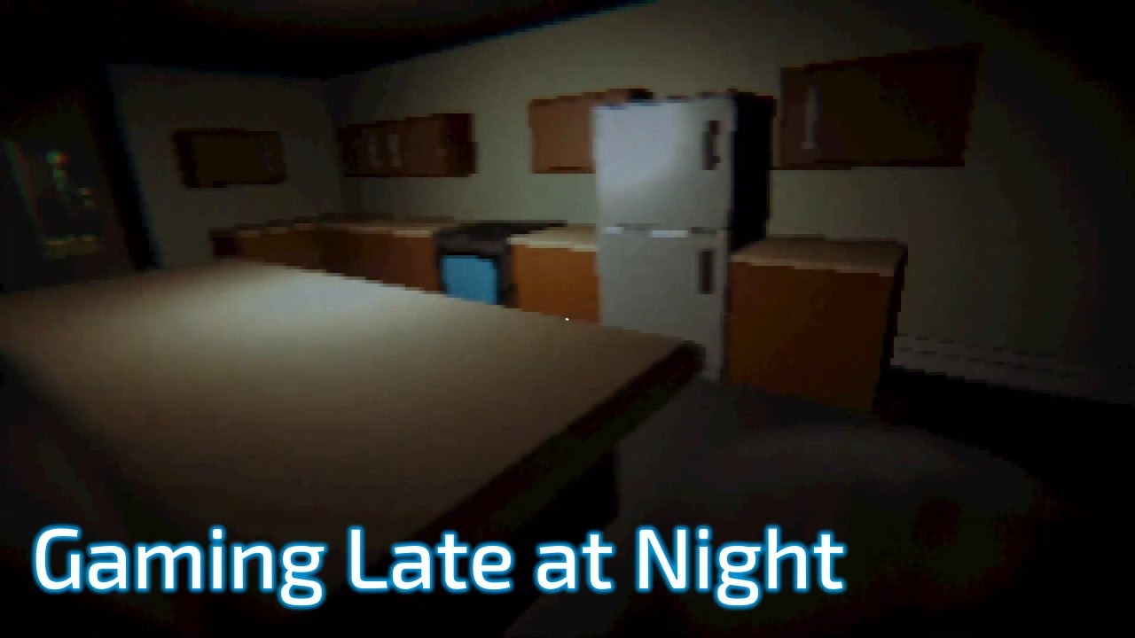 Gaming Late at Night - Indie Horror Game - YouTube
