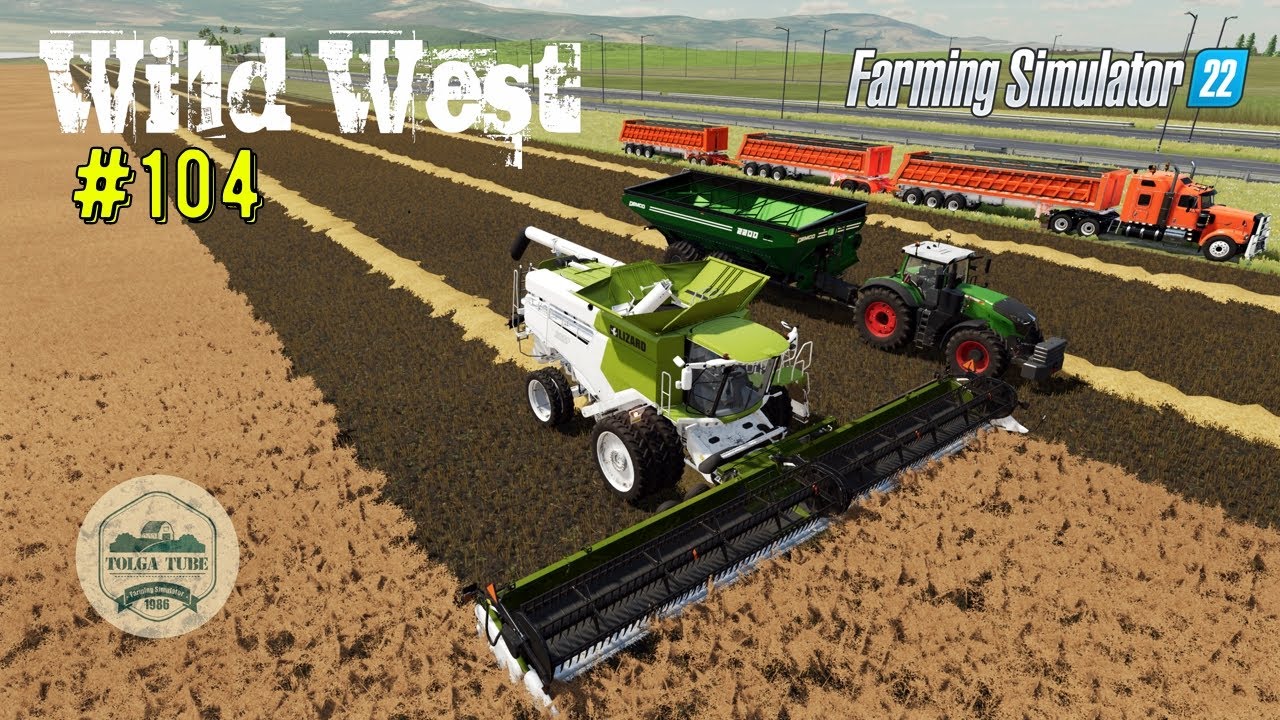 farming Simulator 22 fs22 timelapse Ep #104 Wild West Map fs22 Mods ...