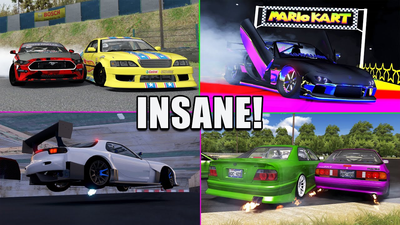 Pro Drifter Sim Drifting TOP MOMENTS (Pt. 1) - YouTube