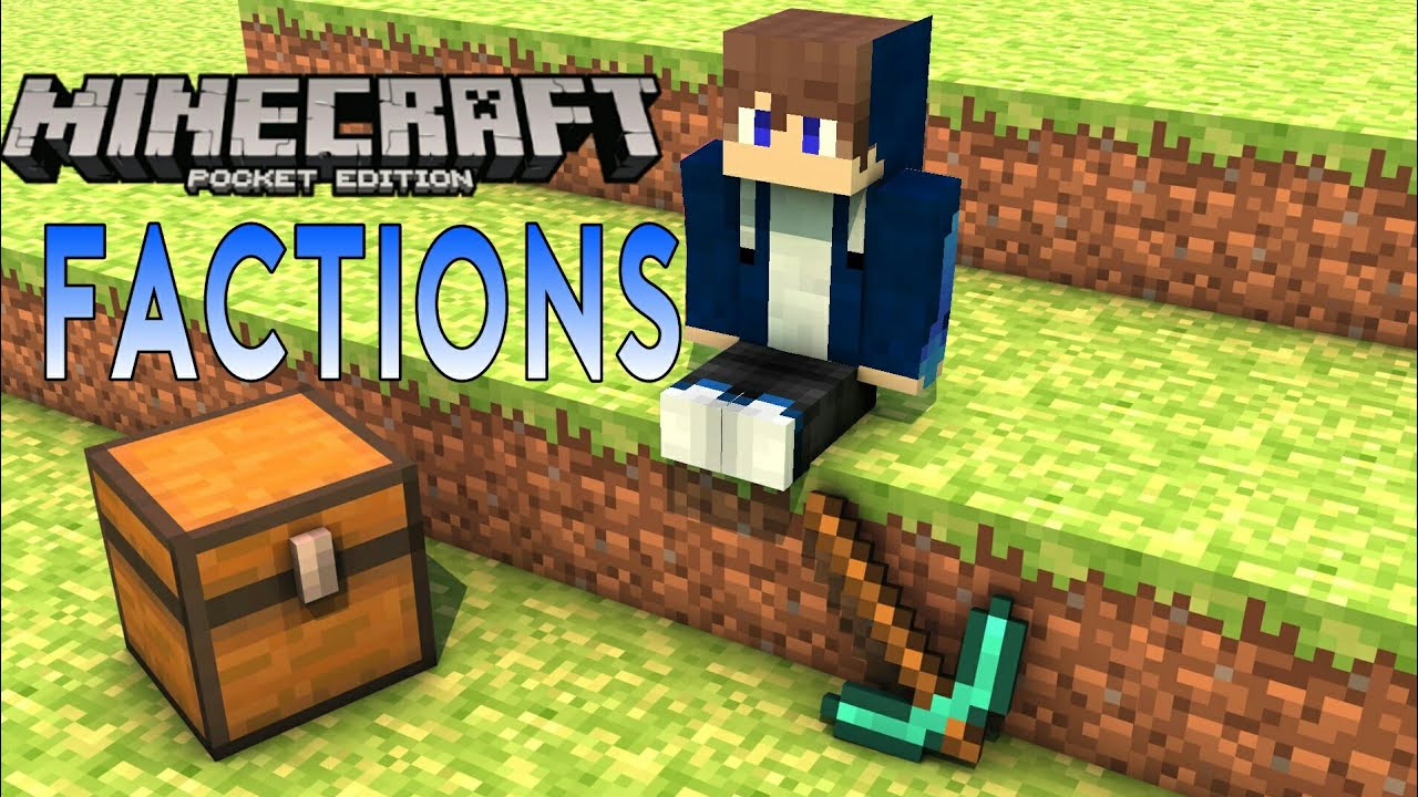 MINECRAFT PE| FACTIONS #1: MELHOR SERVER DE FACTIONS? - YouTube