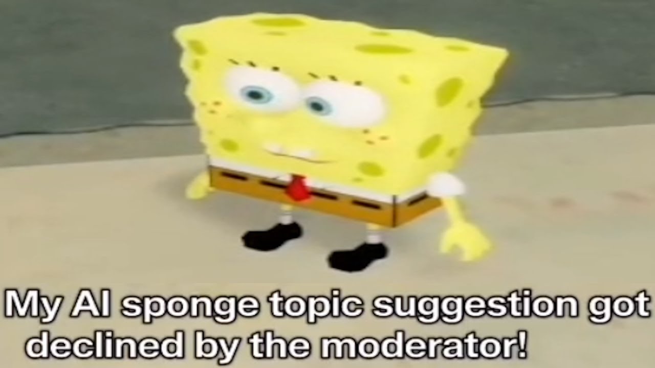 SpongeBob's Dr. Jr. stroke topic gets declined (AI Sponge Rehydrated ...