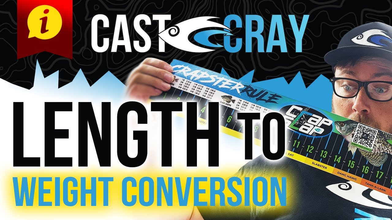 Crappie Length to Weight Conversion - Fish Measurement Tips - YouTube
