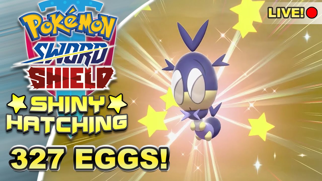 Shiny Blipbug @ 327 Eggs LIVE Reaction + Evolutions! - Shiny Masuda Hunt #33 - YouTube