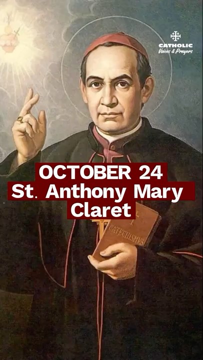 A Heart on Fire for God | St. Anthony Mary Claret (Oct 24) - YouTube