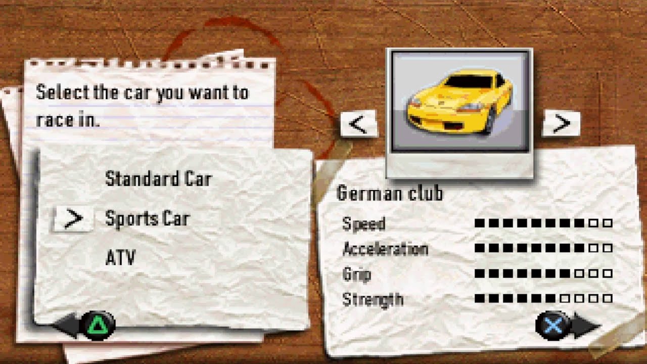 Europe Racer All Cars [PS1] - YouTube