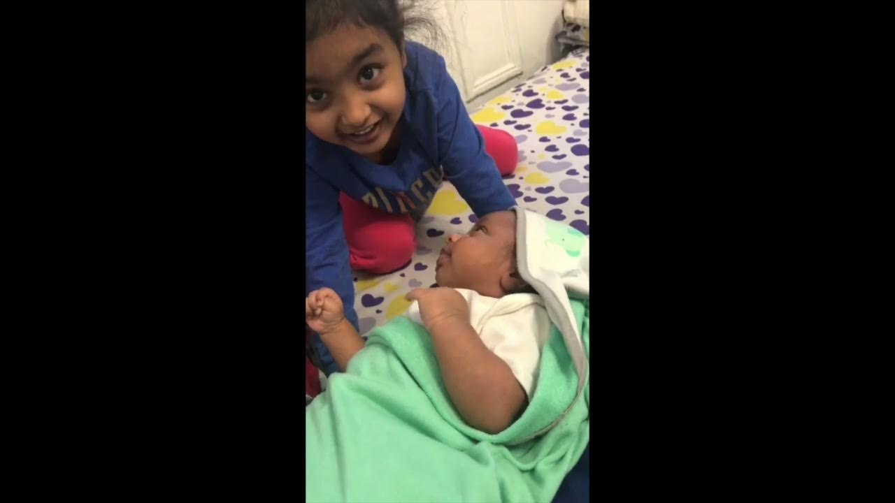 Manha with baby Rayan - YouTube