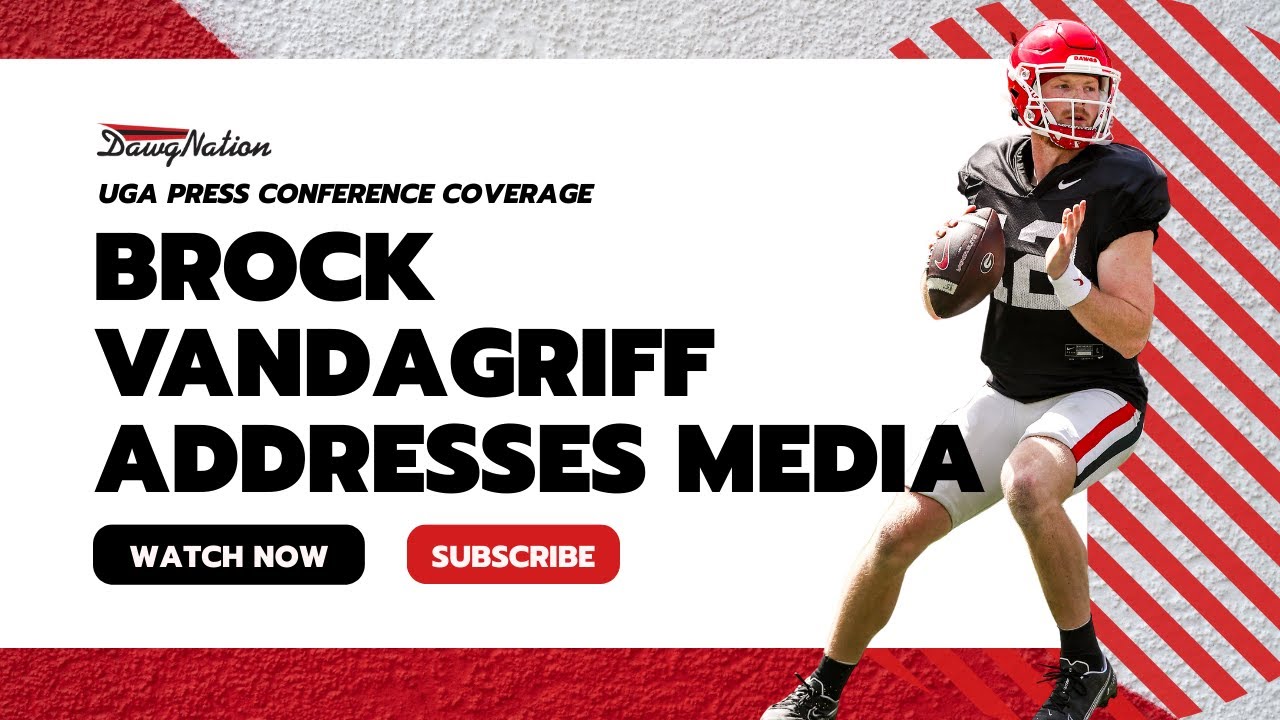 Georgia quarterback Brock Vandagriff speaks on QB competition, first ...