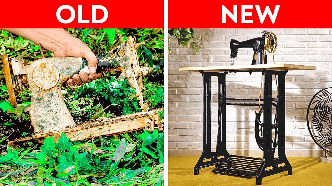 TURN OLD THINGS INTO NEW! 5 UNIQUE PROJECTS - YouTube