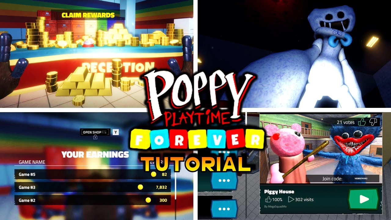 HUGE POPPY PLAYTIME FOREVER UPDATE! Earn Cash, Custom Thumbnails, Cool ...