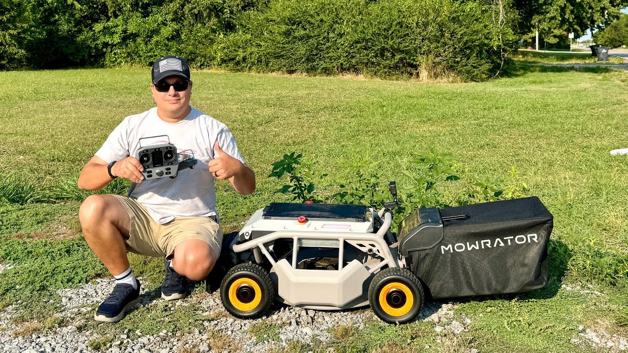 The Mowrator S1 is the 1st Remote Controlled 4x4 Mower in the WORLD and ...