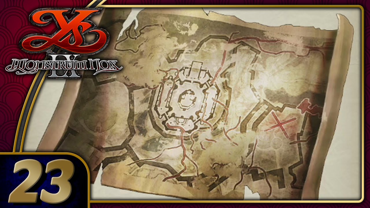 Ys IX: Monstrum Nox | Looking For A Map | Part 23 (PS4, Let's Play ...