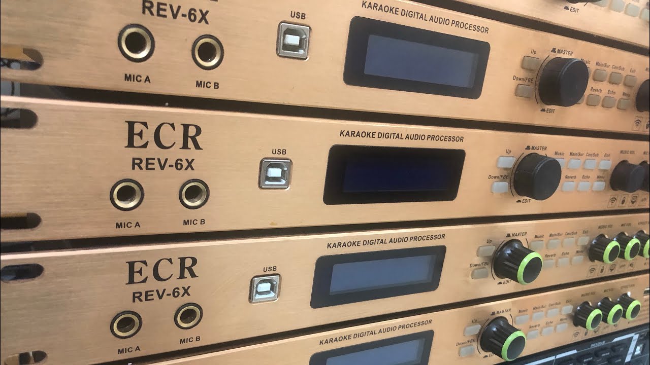 Vang số Vinal X3 sịn và vang ECR REV - 6X nội địa có cổng quang đẹp như ...