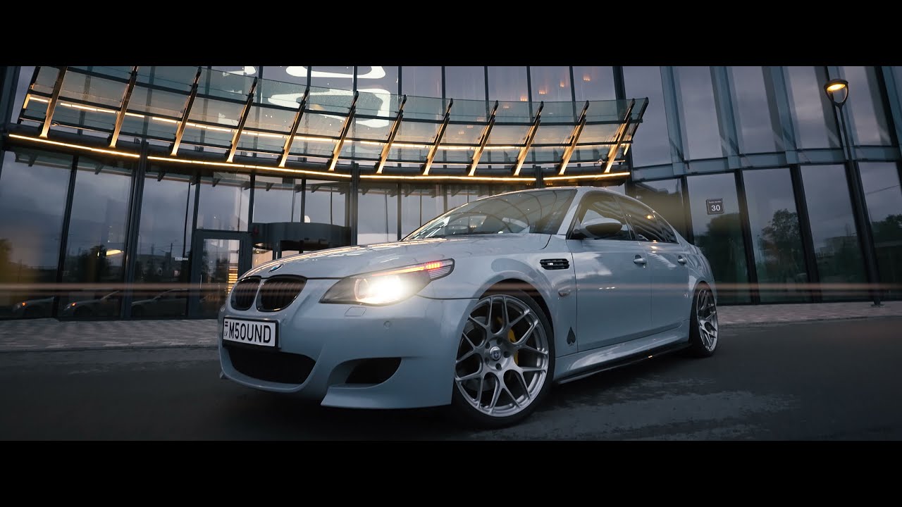 4K Night ride with BMW M5 V10 (E90) (Sony a7siii low light) - YouTube