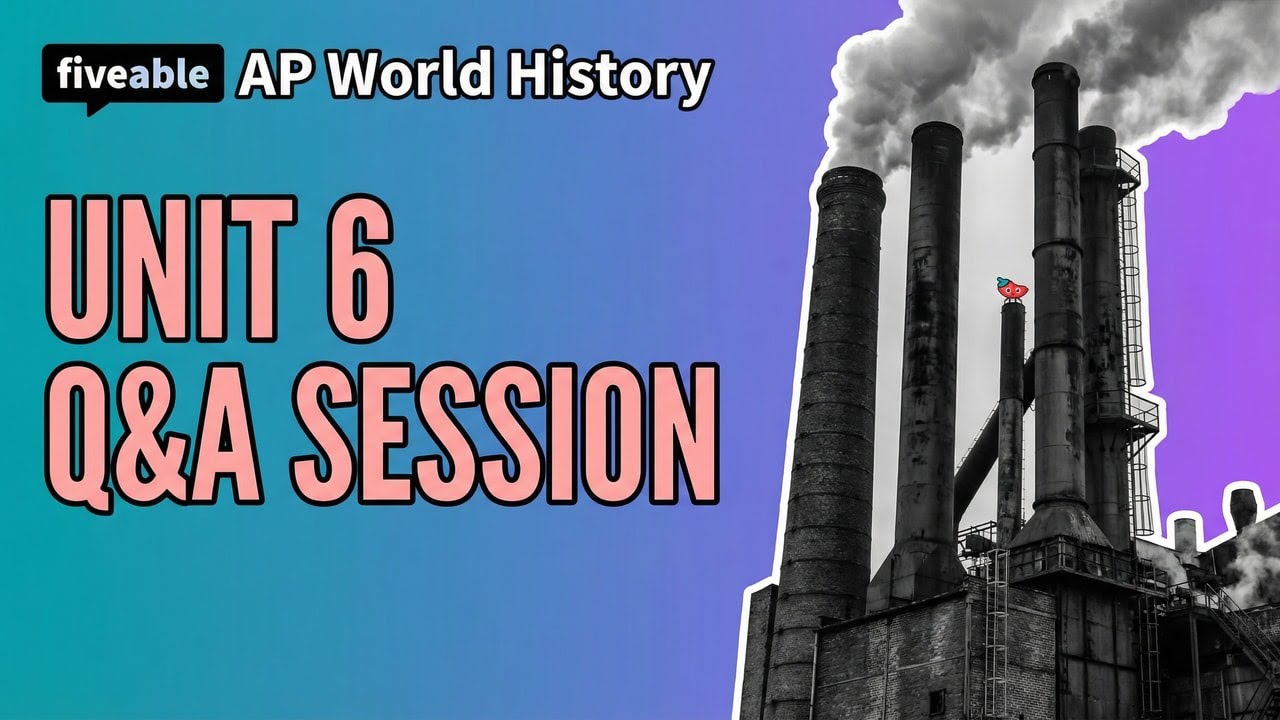 AP World History - Q&A: Unit 6 Imperialism | Fiveable Cram Archive