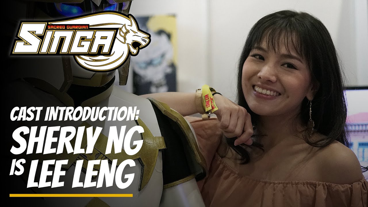 SHERLY DEVONNE NG - Tokusatsu Actress Introduction [With BTS] - YouTube