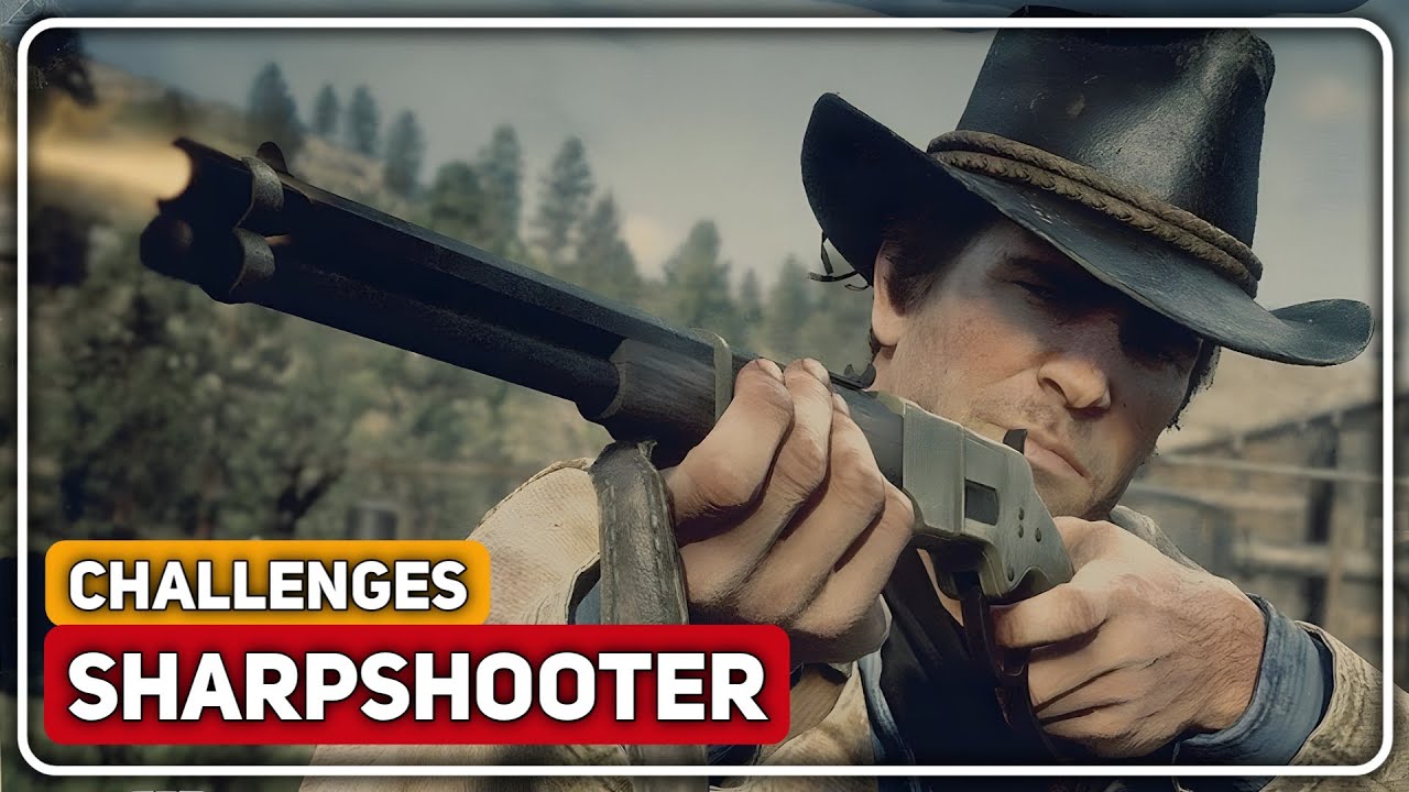 Red Dead Redemption 2 • Sharpshooter Challenge Guide • 100% Walkthrough ...