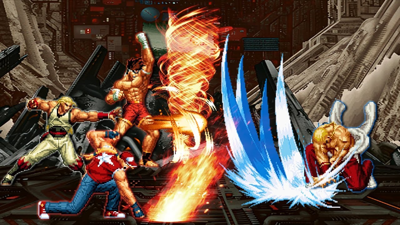 Terry, Andy y Joe vs Gesse | KOF2002 MUGEN🔥 #mugen #kof #kof2002 - YouTube