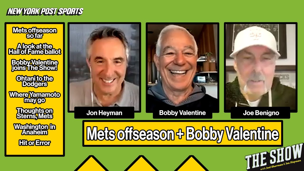 Joe Benigno Co-Hosts, Bobby Valentine Talks Ohtani, Yamamoto | Ep. 79 ...
