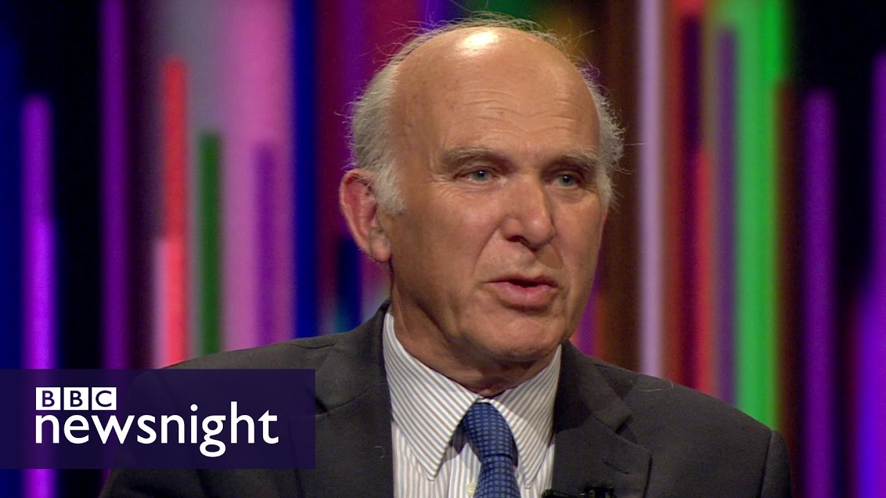 Vince Cable on social care, pensions and Brexit - BBC Newsnight - YouTube