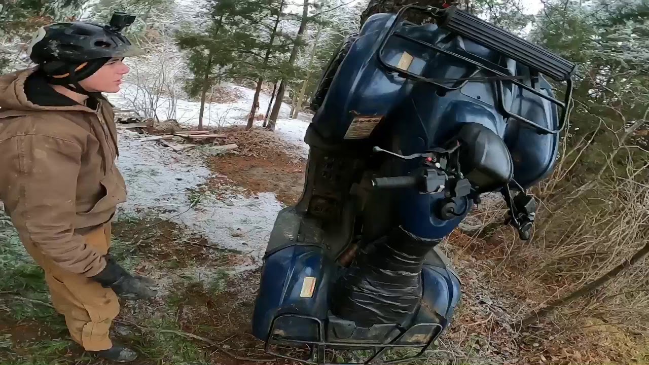 3500 pound Badland winch review fail! - YouTube
