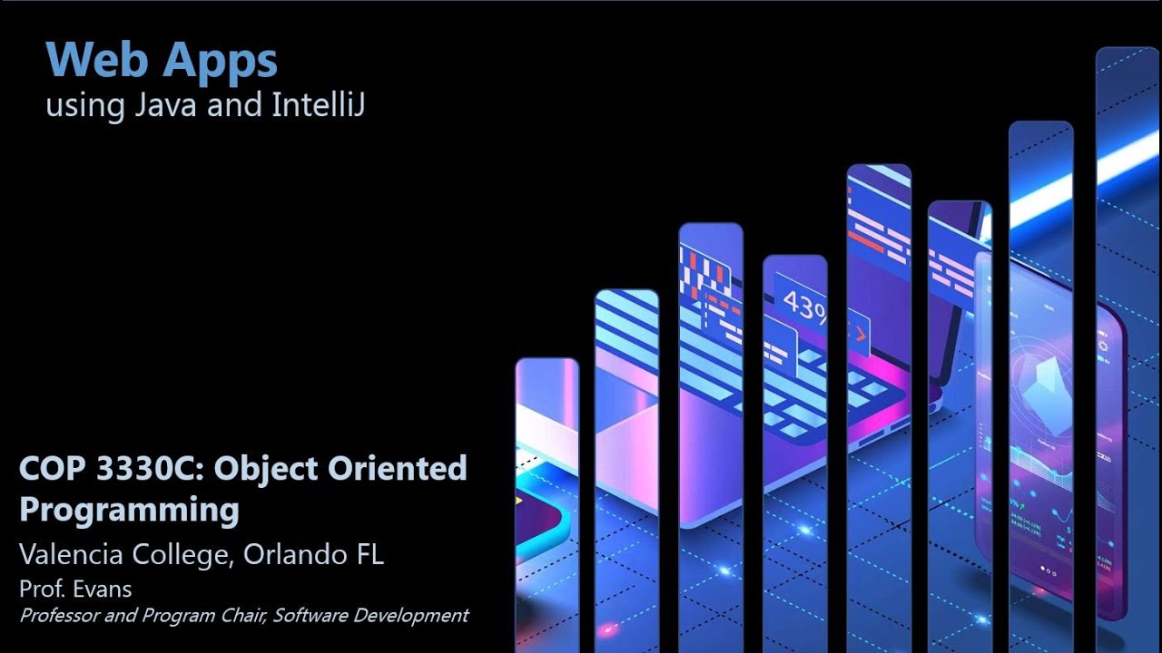 [COP 3330C - Object Oriented Programming] Web Apps - YouTube
