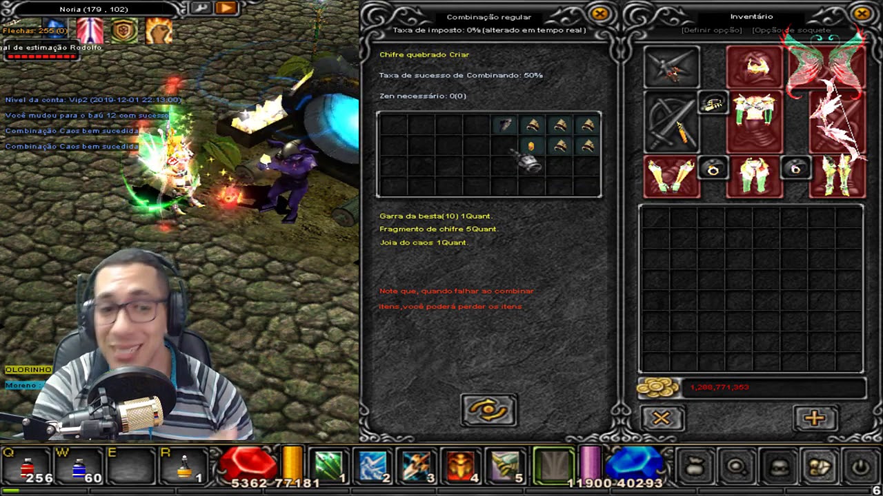 COMO FAZER FENRIR MONTARIA MU ONLINE passo a passo - YouTube