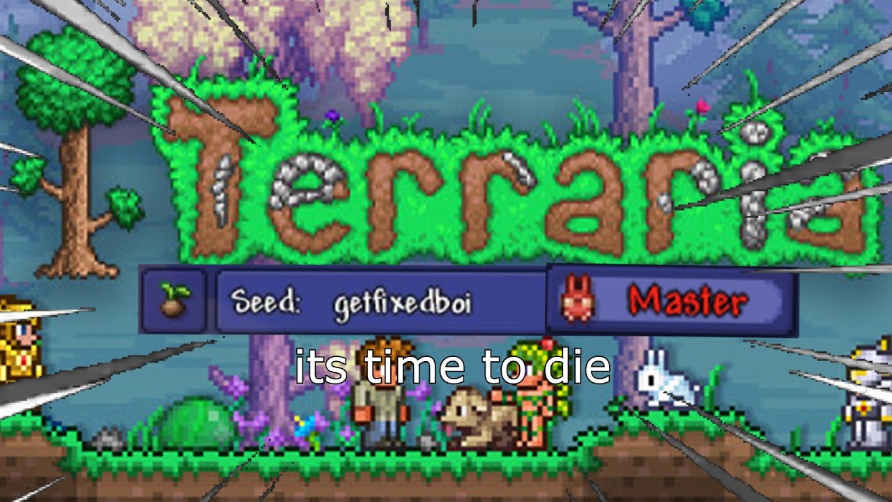 🔴CLOWNS LIVE ACTION🔴 Terraria Labor Of Love DEATH MODE - YouTube