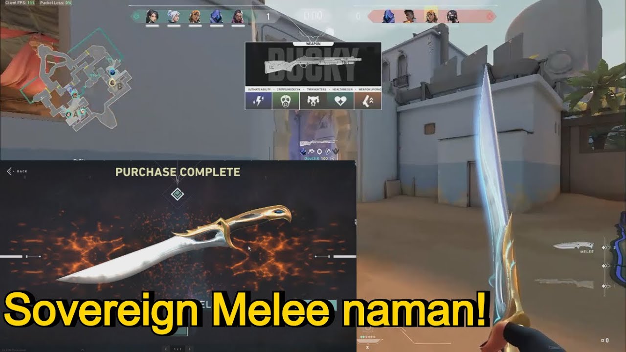 Sovereign Melee Sobrang Worth it parin! (Valorant PH) - YouTube