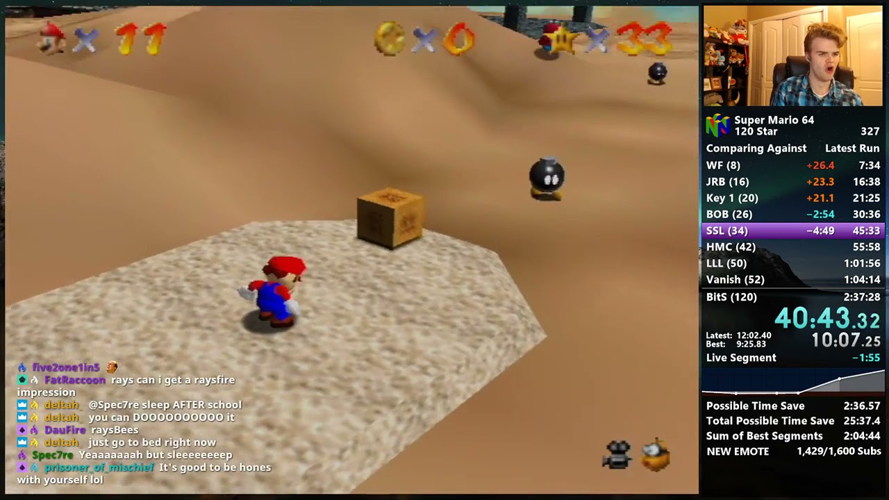 raysfire does a raysfire impression - YouTube