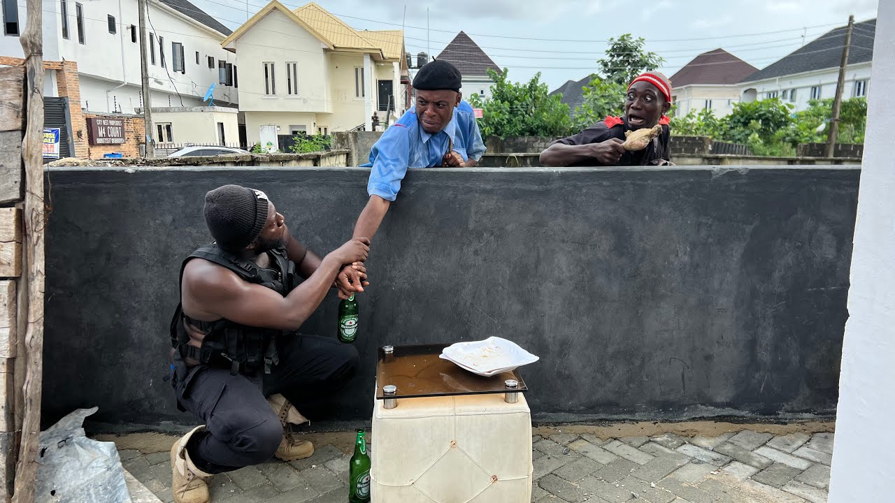 Caught in the act ll mumu police comedy - YouTube