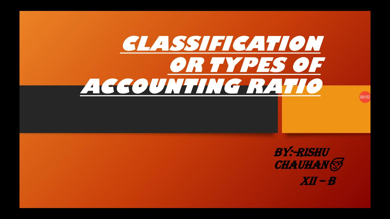 CBSE CLASS 12 | CH 4 RATIO ANALYSIS|TYPES OF RATIOS |BEST ANIMATED ...