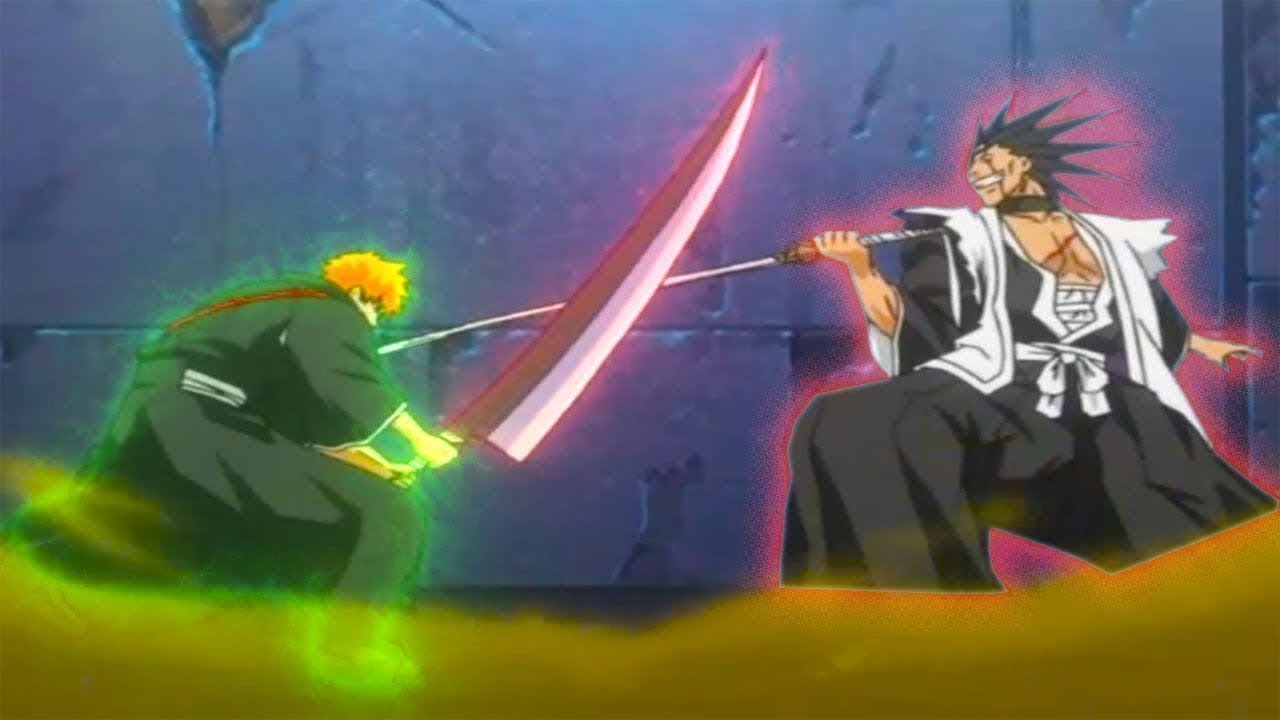 Broken Zangetsu !! Ichigo vs Kenpachi (English Sub) Bleach Top Moment ...