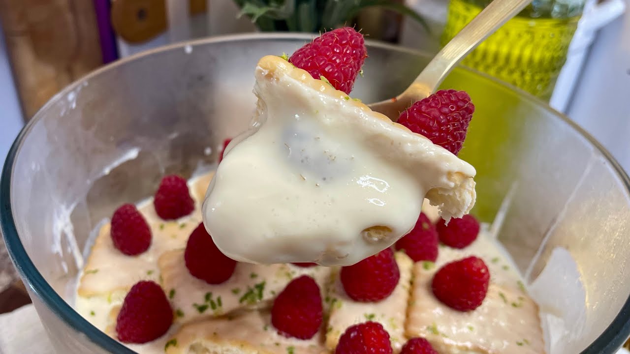 Raspberry Lime Trifle- The Lazy Girls Kitchen - YouTube