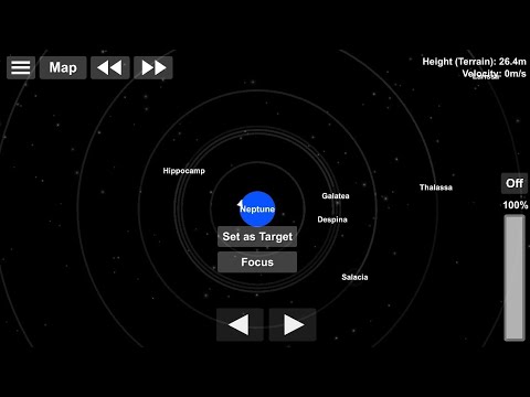 Mission back to Neptune! Spaceflight simulator - YouTube