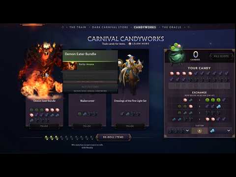 DOTA 2 - I GOT LUCKY IN CARNIVAL CANDYWORKS!