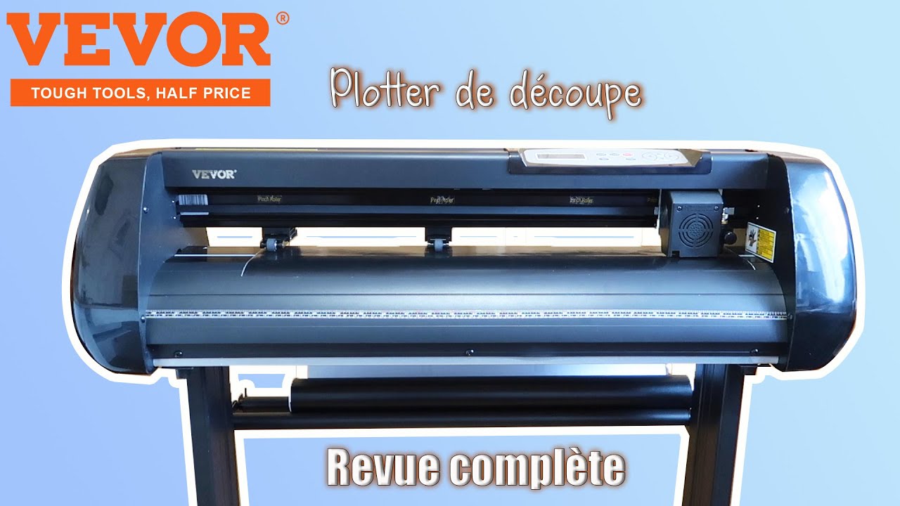 JE TESTE UN PLOTTER DE DÉCOUPE DU SITE VEVOR - REVUE COMPPLÈTE - YouTube