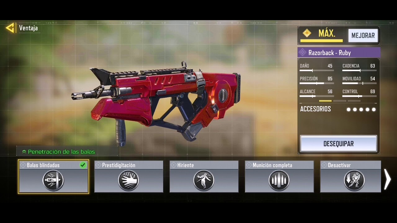 Accesorios Razorback cod mobile - YouTube