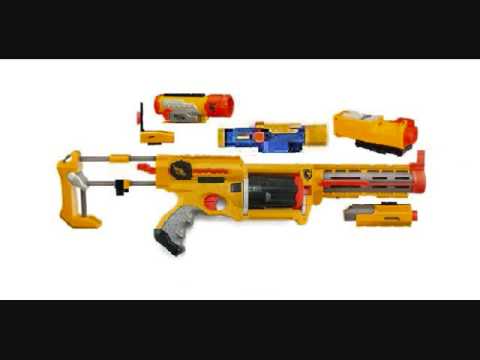 Custom Nerf Gun Integration Design Mod - YouTube