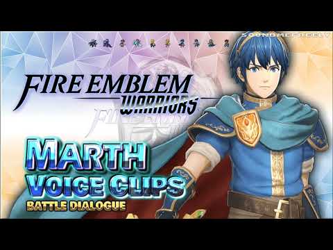 All Marth Voice Clips • Fire Emblem Warriors • 2017 • Voice Lines ...