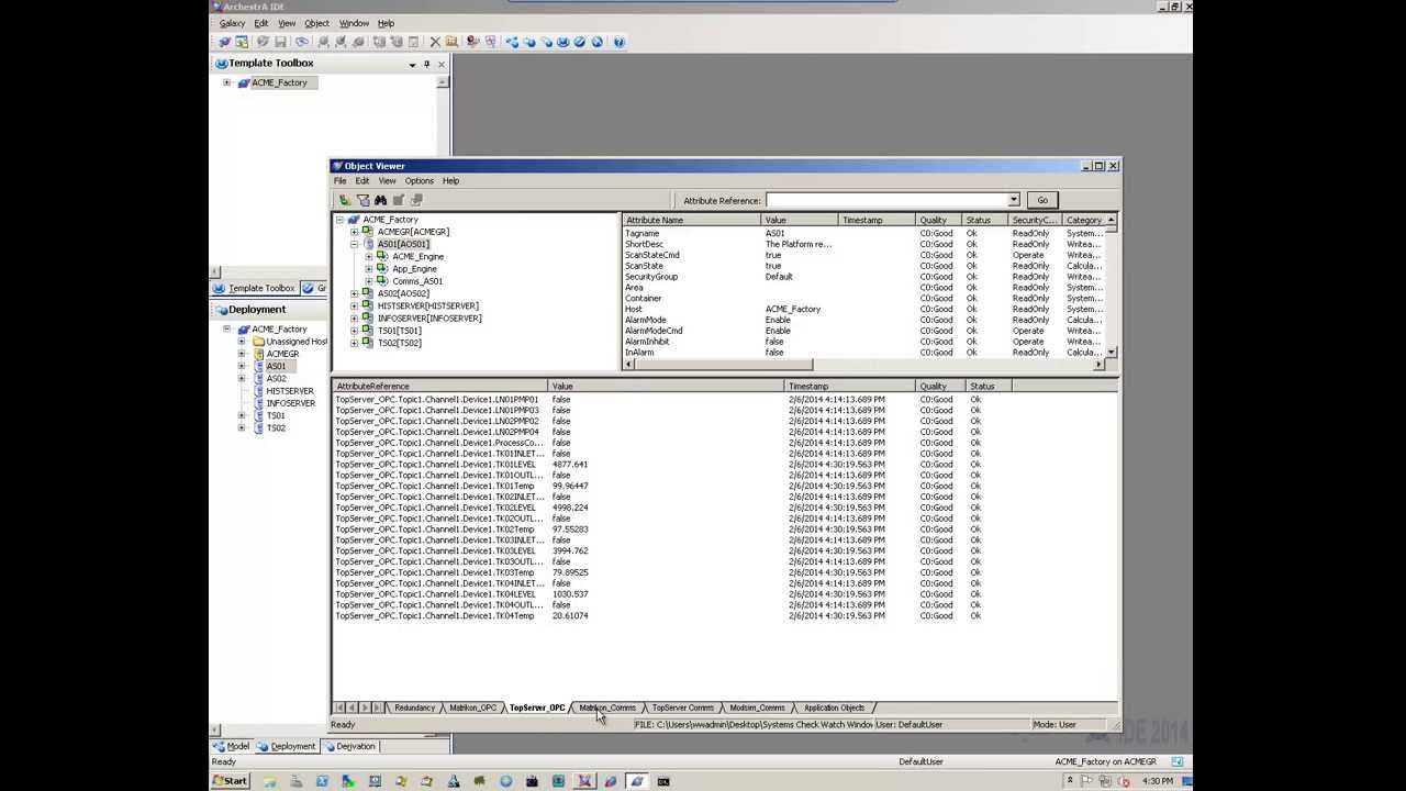 Validating your Wonderware System Platform 2014 upgrade - YouTube