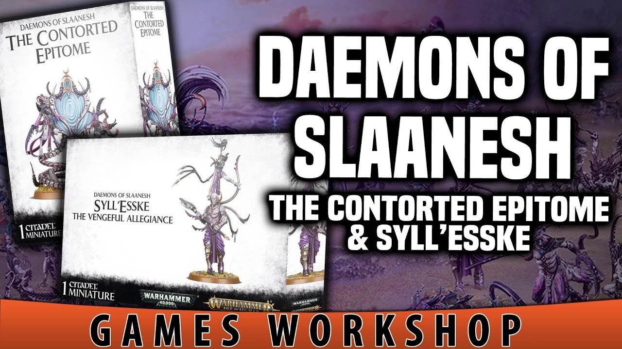 BoLS Unboxing | Syll'Esske And The Contorted Epitome | Warhammer - YouTube