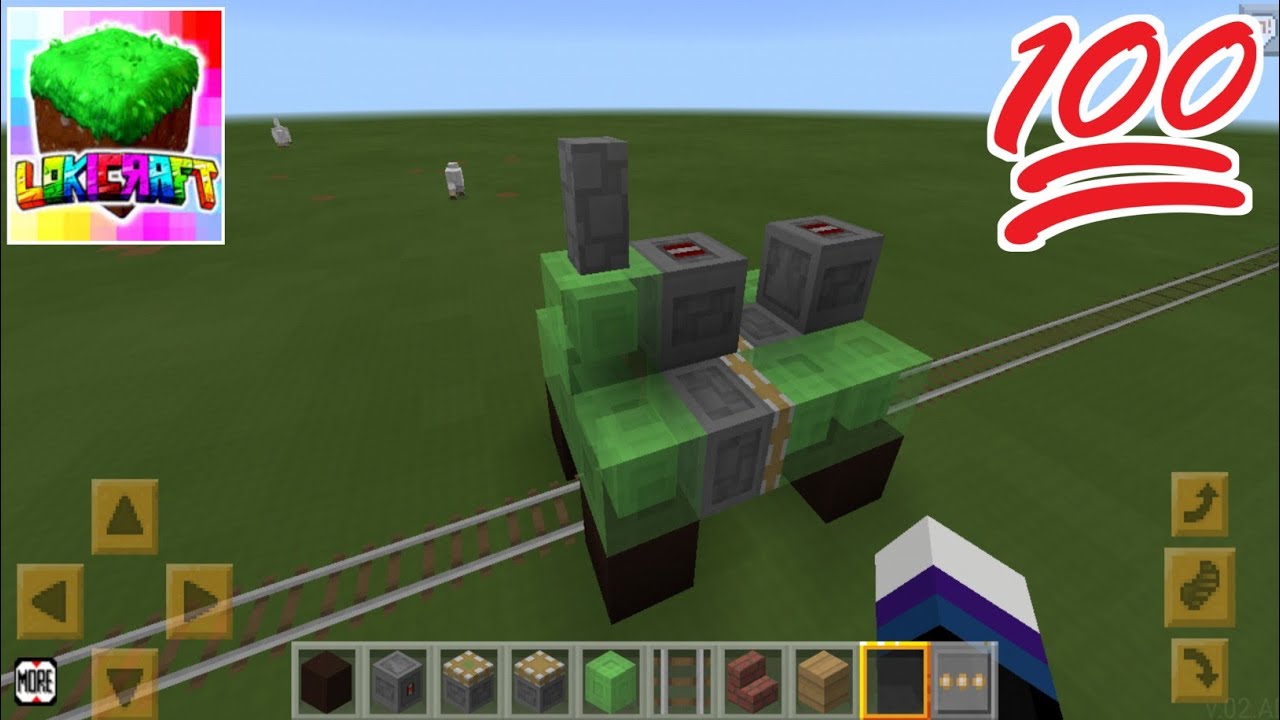 LokiCraft: How To Make a WORKING TRAIN - YouTube