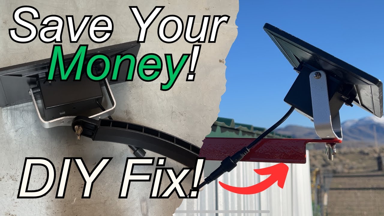 Easy Fabrication Project: Solar Panel Arm - YouTube